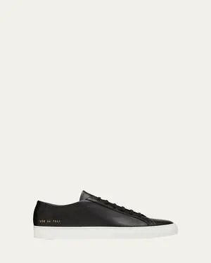 COMMON PROJECTS Achilles Leather Low-top Sneakers - Black