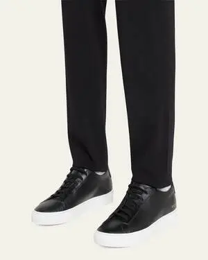 COMMON PROJECTS Achilles Leather Low-top Sneakers - Black