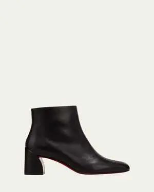 CHRISTIAN LOUBOUTIN 55mm Turela Leather Booties