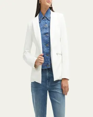 Veronica Beard Slate Denim Dickey - Blue