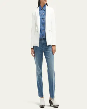 Veronica Beard Slate Denim Dickey - Blue