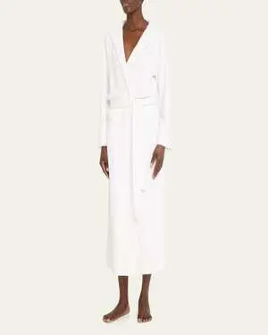 Hanro Hooded Plush Long Robe