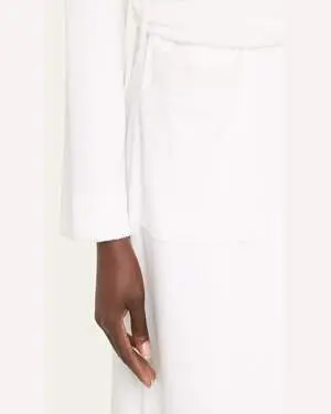 Hanro Hooded Plush Long Robe