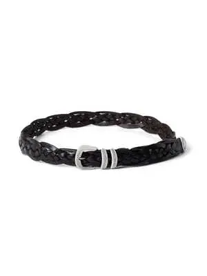 Brunello Cucinelli Braided Leather Belt