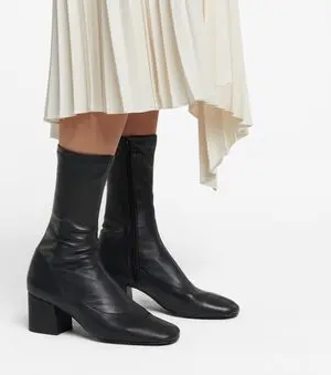 By Far Carlos 22 Leather Ankle Boots