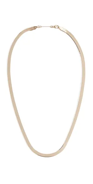 Zoe Chicco 14k Gold Herringbone Chain Necklace