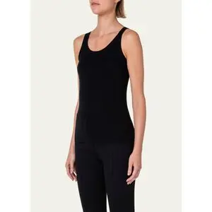 Akris Knitted Tank - Cream