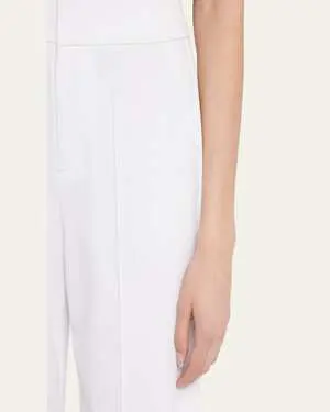 Alice + Olivia Dylan Wide-leg Pants - White