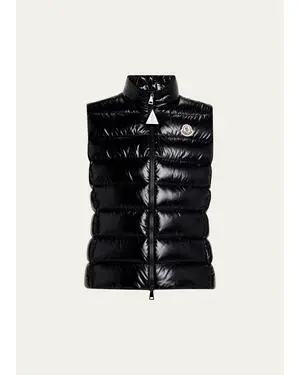 Moncler Ghany Down Vest - Black