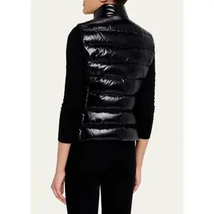 Moncler Ghany Down Vest - Black