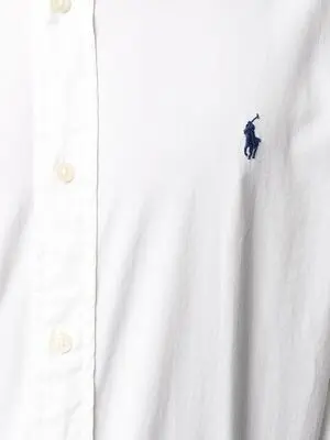 Polo Ralph Lauren Embroidered Logo Shirt - White