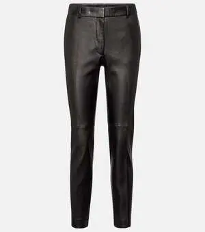 Women's Pleated Mid-Rise Track Pants
