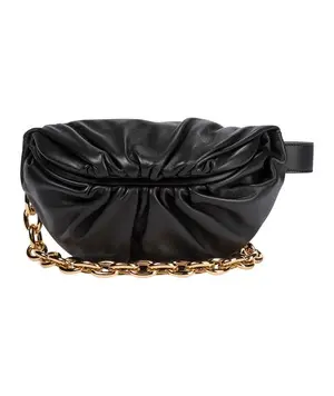 Bottega Veneta Chain Pouch Leather Crossbody Bag