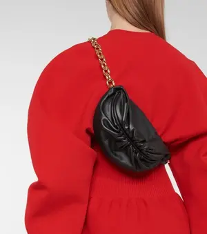Bottega Veneta Chain Pouch Leather Crossbody Bag