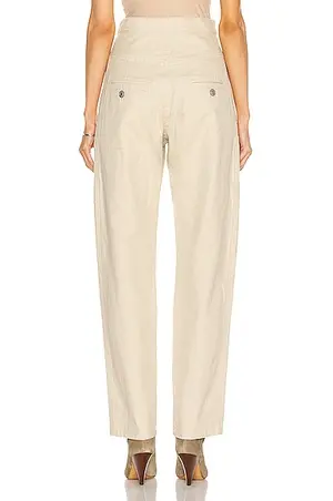 Isabel Marant Phil Pant In White,neutral