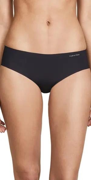 Calvin Klein Invisibles Hipster Panties - Black