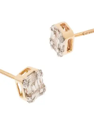 Adina Reyter 14kt Yellow Diamond Stud Earrings