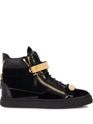 GIUSEPPE ZANOTTI Kriss Metal Strap Sneakers