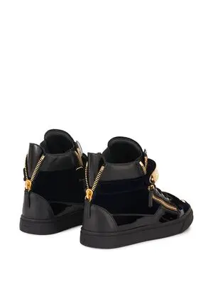 GIUSEPPE ZANOTTI Kriss Metal Strap Sneakers