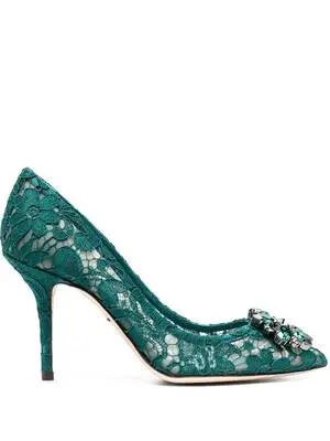 Dolce & Gabbana Belluci Lace Pumps