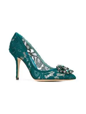 Dolce & Gabbana Belluci Lace Pumps