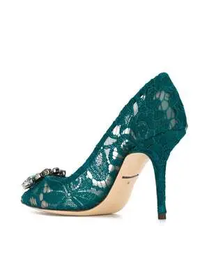 Dolce & Gabbana Belluci Lace Pumps