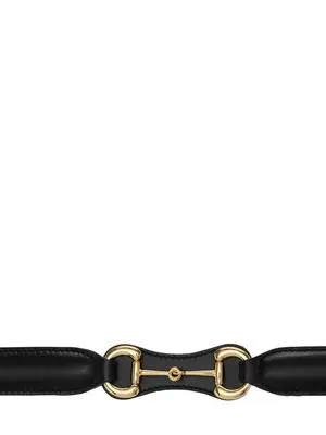 Gucci 2.3cm Horsebit Leather Belt