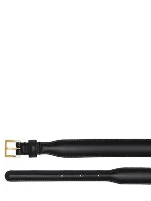 Gucci 2.3cm Horsebit Leather Belt