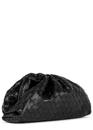 Bottega Veneta Intrecciato Leather Clutch