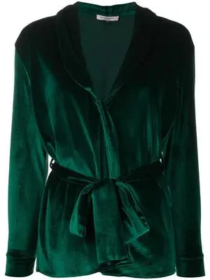 GILDA & PEARL Sara Toga Velvet Pyjamas - Green