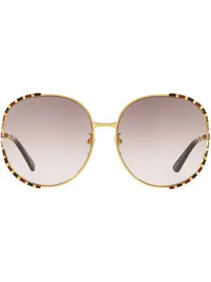 Gucci Gg0595s Round-frame Sunglasses