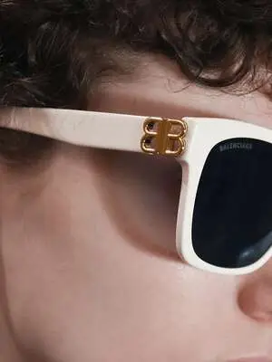 Balenciaga Dynasty Square-frame Sunglasses