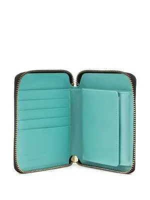 Comme Des Garçons Zip-around Leather Wallet - Black