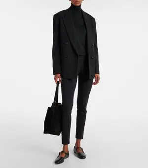 THE ROW Woolworth Mid-rise Leggings