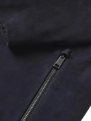 Theory Moore Grand Suede Bomber Jacket