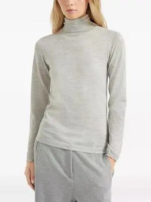 Brunello Cucinelli Fine-knit Jumper - Grey