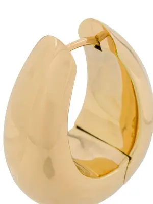 Tom Wood Large Ice Hoop Earrings - Gold