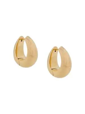 Tom Wood Large Ice Hoop Earrings - Gold
