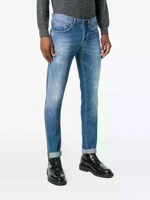 DONDUP Stonewashed Jeans - Blue