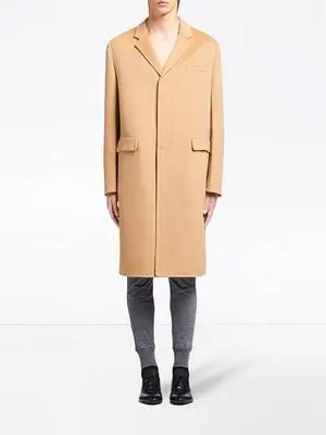 Prada Notched Lapel Outerwear For Men