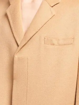 Prada Single-breasted Cashmere Coat