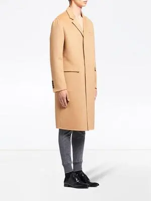 Prada Single-breasted Cashmere Coat