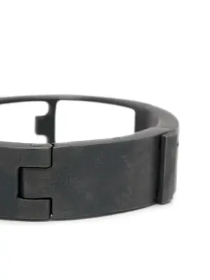 PARTS OF FOUR Sistema Cut-out Bracelet - Grey
