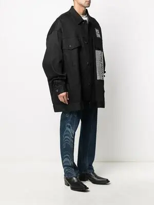 Raf Simons Joy Division Oversized Shirt Jacket