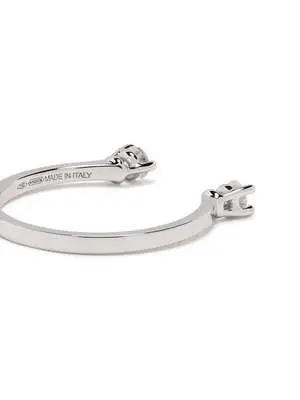 Delfina Delettrez 18kt White Gold Diamond Dots Ring