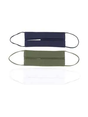 Kenzo Logo-print Face Masks - Green