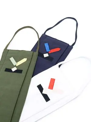 Kenzo Logo-print Face Masks - Green