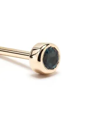 MARIA BLACK 14kt Yellow Topaz Dot Mega Stud Earring