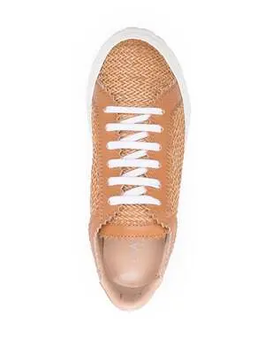 Casadei Woven Sneakers - Neutrals