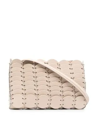 Rabanne Chain-link Leather Shoulder Bag